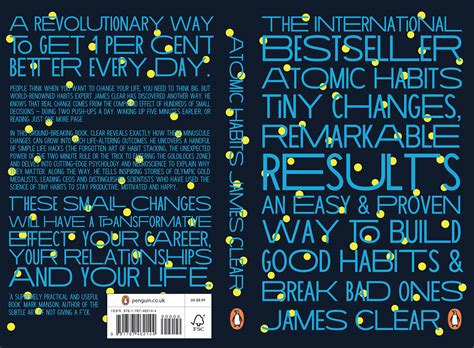 Atomic Habits Book Design Behance