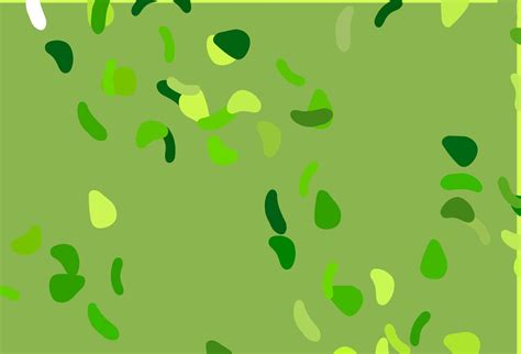 Light Green Vector Background With Abstract Forms 41401928 Vector Art