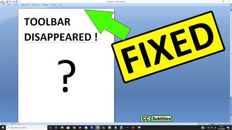 Word Custom Toolbar Disappears At Marilyn Stumpf Blog