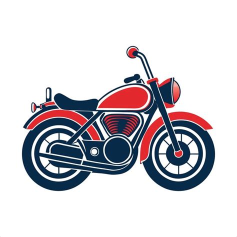 Motor Cycle Vector Art Illustration Premium Ai Generated Vector