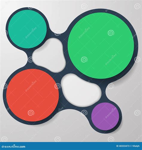 Abstract Infographics Circles Stock Vector Illustration Of Geometric