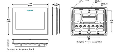 Siemens Rdy2000bn Bacnet Enabled Commercial Room Thermostat User Guide Thermostat Guide