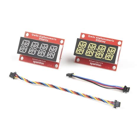 SparkFun Qwiic Alphanumeric Kit Buy In Australia KIT Sparkfun Core Electronics