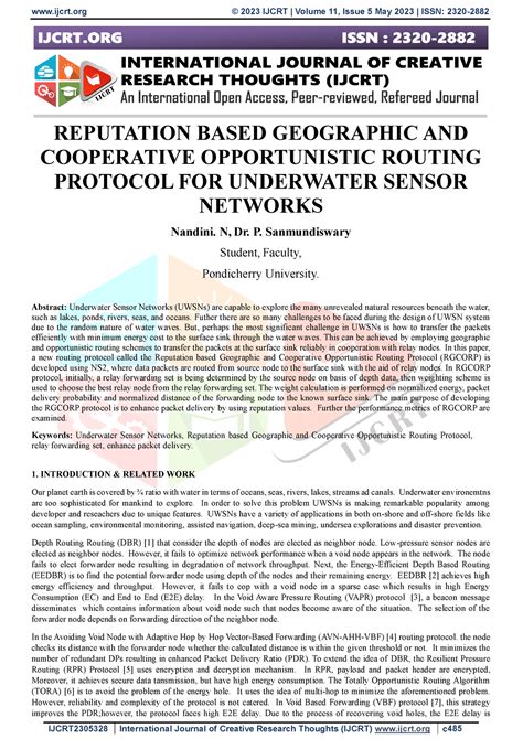 Reputation Based Geographic And Cooperative Opportunistic Routing