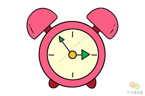 米老鼠闹钟简笔画 米老鼠简笔画简单 大山谷图库
