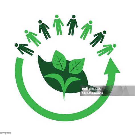 Environmental Care And Community High Res Vector Graphic Getty Images