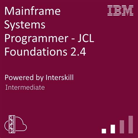 Interskill Mainframe Systems Programmer Jcl Foundations 24 Credly
