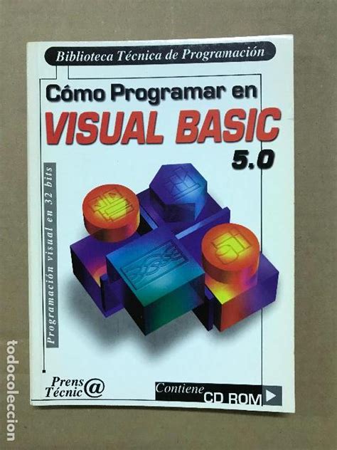 Como Programar En Visual Basic 5 0 Biblioteca T Comprar Libros De