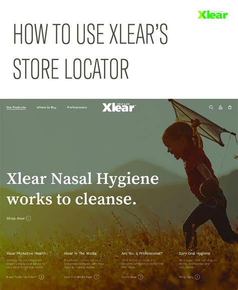 It Just Got Easier To Find Your Favorite Xlear Products Use Xlears Store Locator Tool At