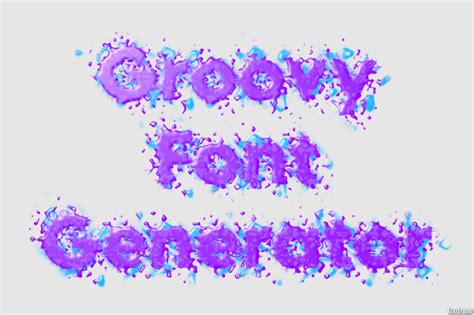 Groovy Font Generator Text Effect And Logo Design Font