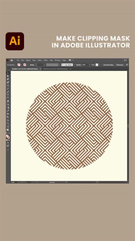 make clipping mask in adobe illustrator illustrator tutorials adobe