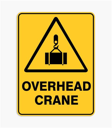 Crane Warning Signs Alumetal