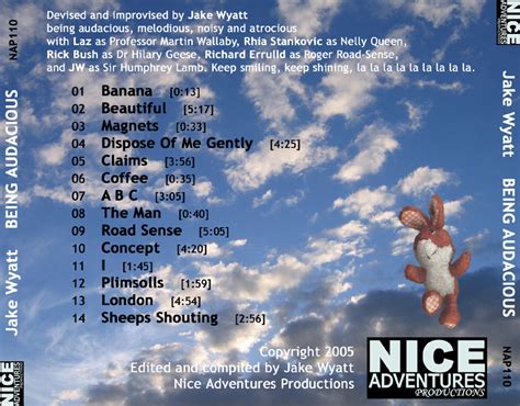 Being Audacious Nice Adventures Productions