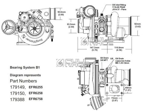 Full Race Borgwarner Efr 7163 Turbo