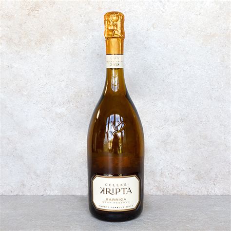 Celler Kripta Barrica Gran Reserva Spanish Cava Basco