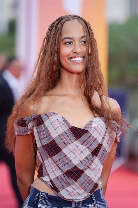 Malia Obama Wore This Trending Fall Print At Deauville Film Festival