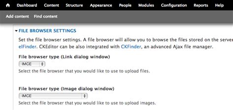 Using Imce With Ckeditor And Drupal 7 Christian Engvall