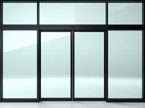 Glass Double Door Texture