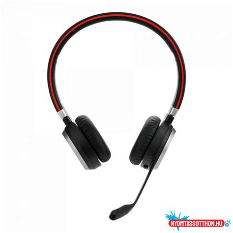 Jabra Evolve Se Uc Duo Bluetooth Headset Black Printath