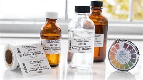 Medical Laboratory Super Solvent Resistant Labels Label Knowledge