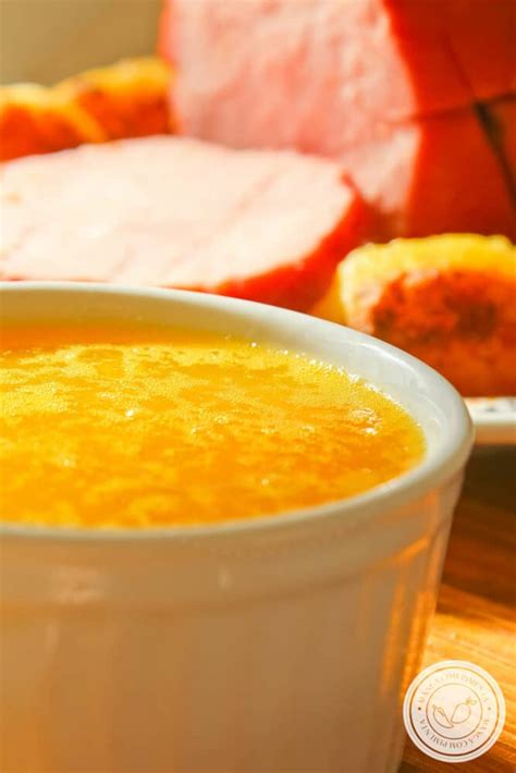 Molho De Laranja E Mel Para Tender Manga Com Pimenta