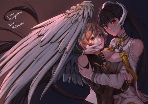 Eve And Lily Artemis Ii Stellar Blade Drawn By Akiralive2bakira