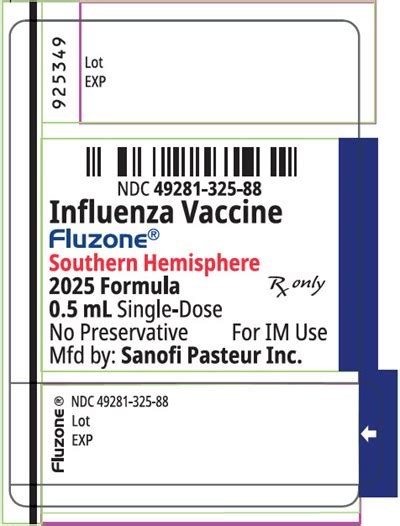 Fda Label For Fluzone Tiv Sh 2026 Injection Suspension Intramuscular