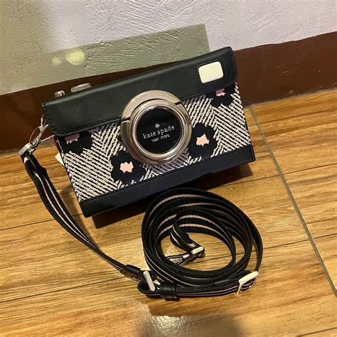 Kate Spade Oh Snap Camera Bag Limited Edition Womens Fashion Bags