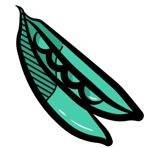 Peas Generic Color Hand Drawn Icon Freepik