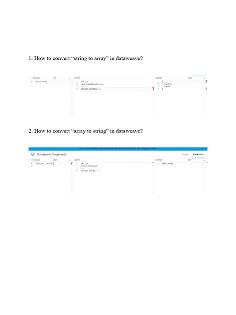 Dataweave Interview Questions Guide Pdf Web Service Soap