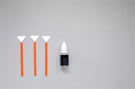 Sensor Cleaning Kit Layout Of Cleaning Kit For Digital Cameras Cleaning