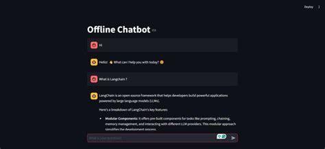 Souvik Roy On Linkedin Ai Chatbot Streamlit Langchain Opensource Nlp Python Github