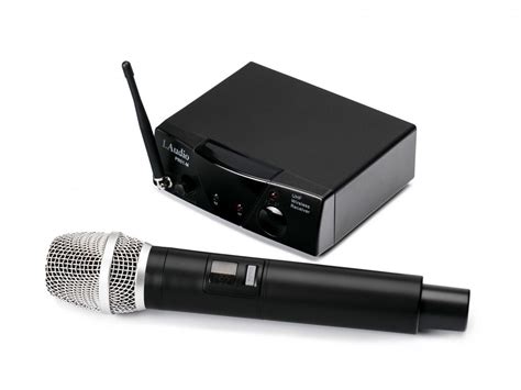 Вокальная радиосистема, 1 ручной передатчик, LAudio PRO1-M. микрофоны в ...