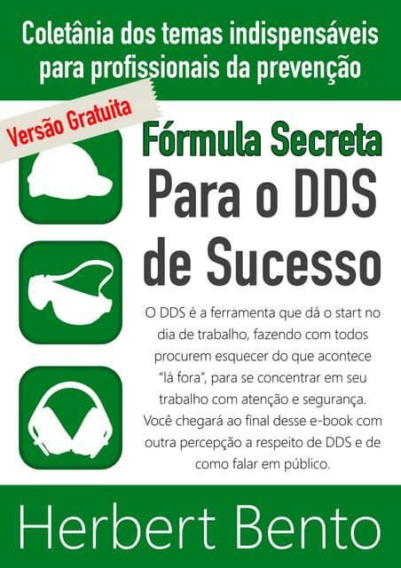 Dds Dialogo De SeguranÇa Do Trabalhopptx