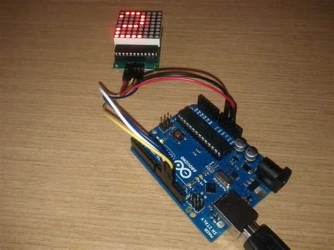 matriz de led con arduino