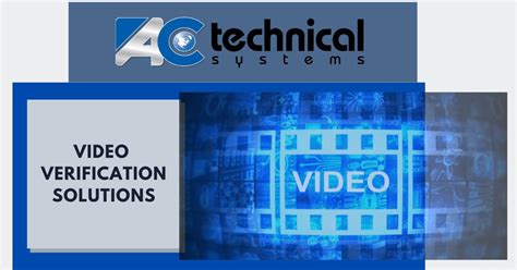 Ac Technical Systems Ltd On Linkedin Video Verification Of An Intercom Call Is Now The