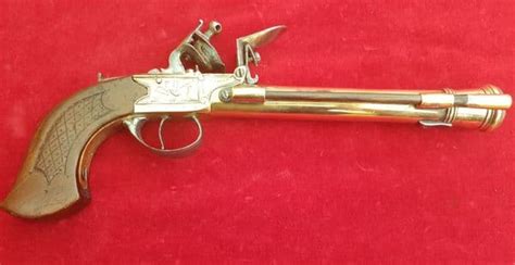 Xxx Sold Xxx Napoleonic Period Naval Flintlock Blunderbuss Officer S
