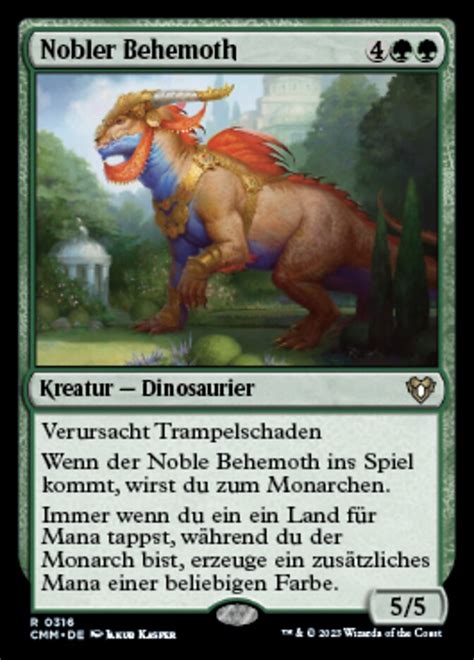 Regal Behemoth · Commander Masters Cmm 316 · Scryfall Magic The