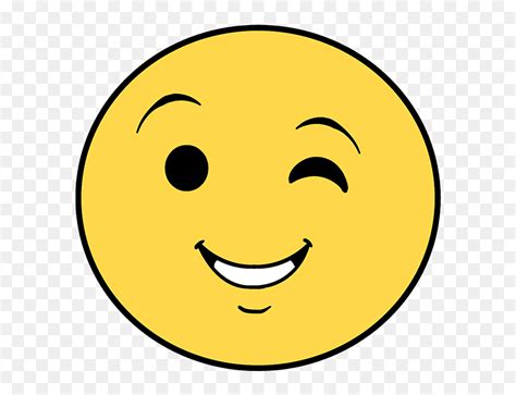 Winking Emoji At Vector Png Download Free At Gpngnet
