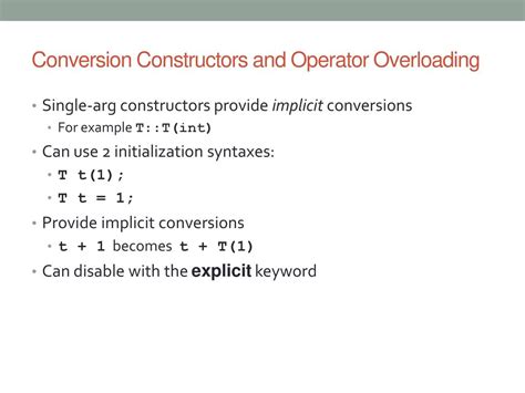 Operator Overloading Cs 3370 C Chapter Ppt Download
