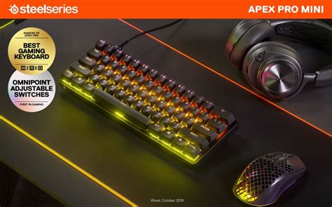 Tastatura Gaming Steelseries Apex Pro Mini Omnipoint 2 0 Mecanica Pc Garage