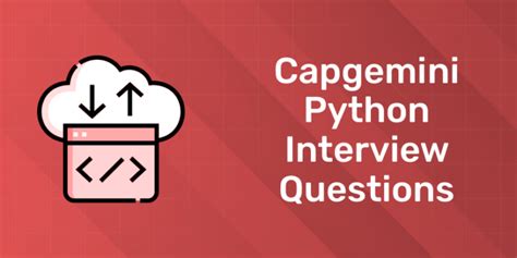 Capgemini Python Interview Question 2025 Updated