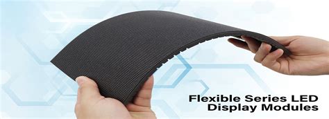 Flexible LED Display Modules Impact Components