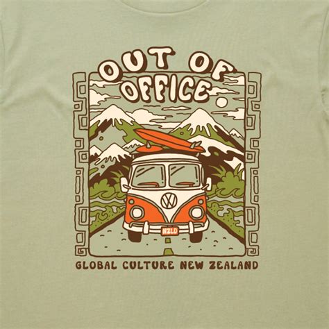 Out Of Office Mens T Shirt Global Culture