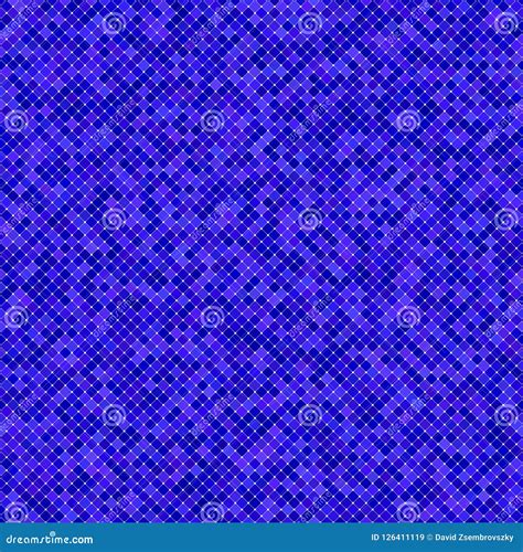 Repeating Diagonal Rounded Square Pattern Vector Mosaic Background Graphic Stock Vector