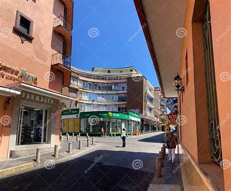 View Of A Street In Downtown Xalapa Veracruz Mexico Editorial