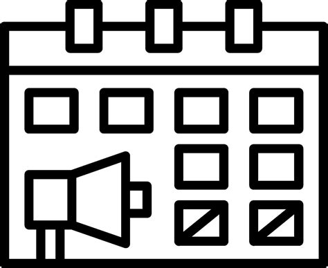 Event Line Icon 54323991 Vector Art At Vecteezy