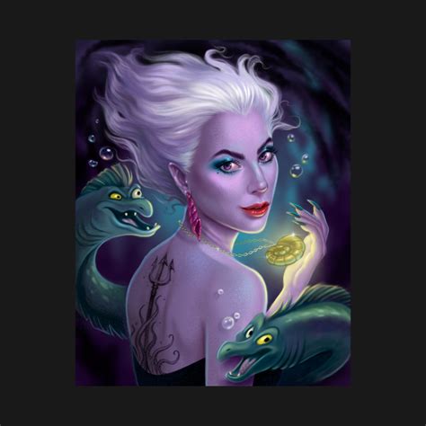 Ursula Fan Art Disney T Shirt Teepublic