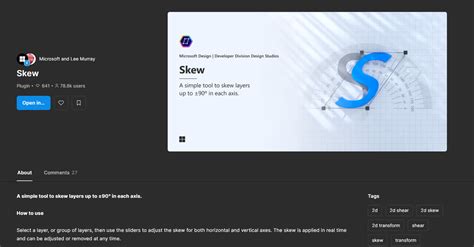 How To Skew In Figma Pttrns