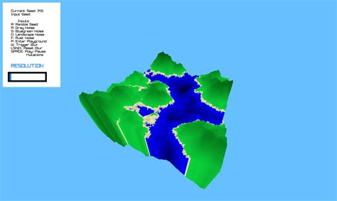 github yacyam 3d perlin noise